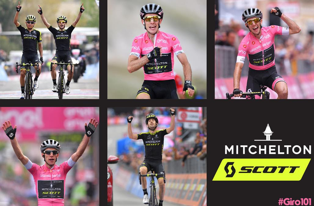 mitchelton-scott-giro-italia-2018 - Zikloland