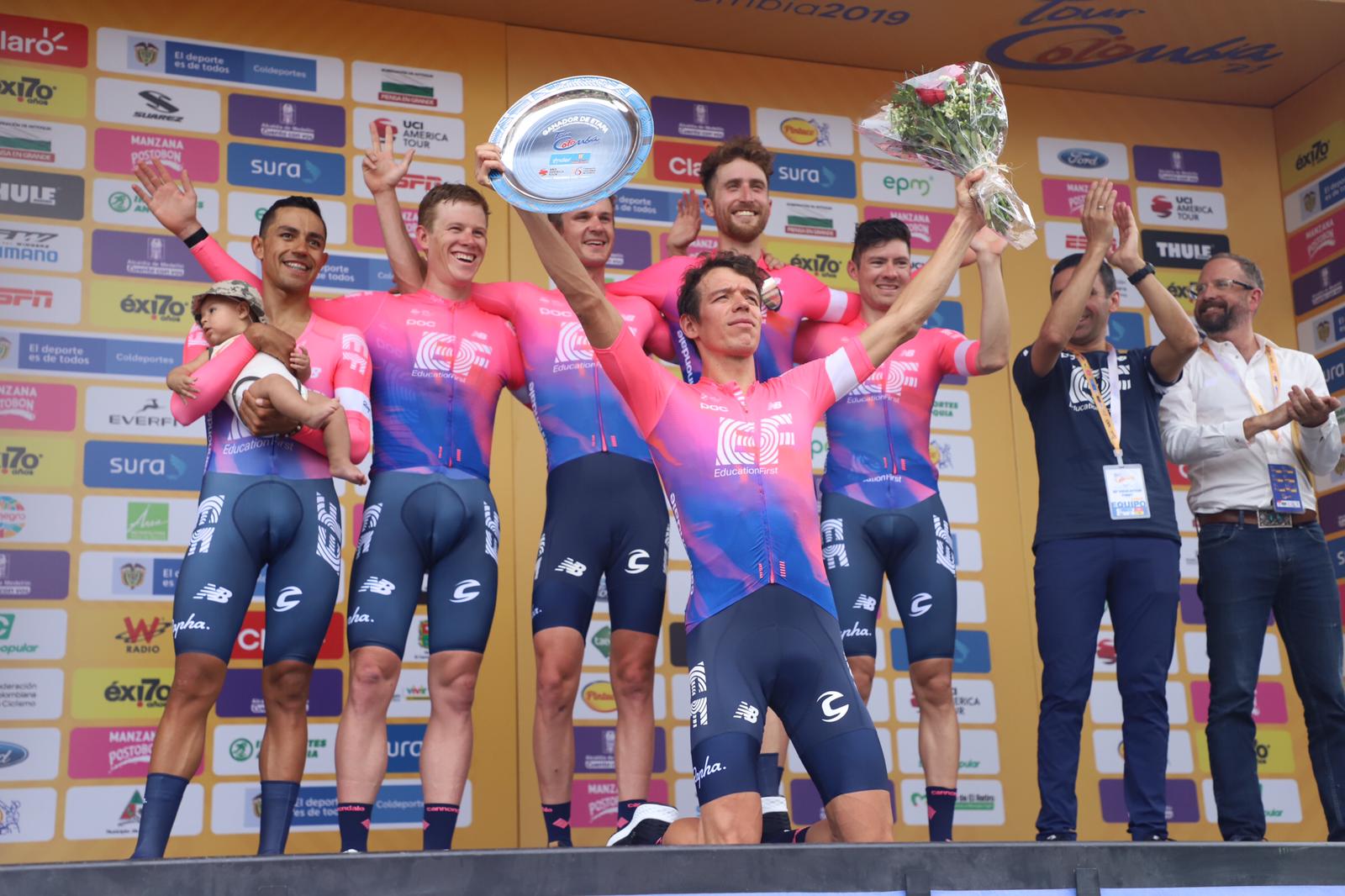 Tour Colombia: EF Education First sorprende en Medellín - Zikloland