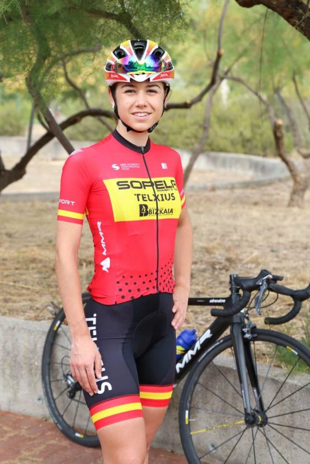 Sara Martín estrena su maillot de campeona de España - Zikloland