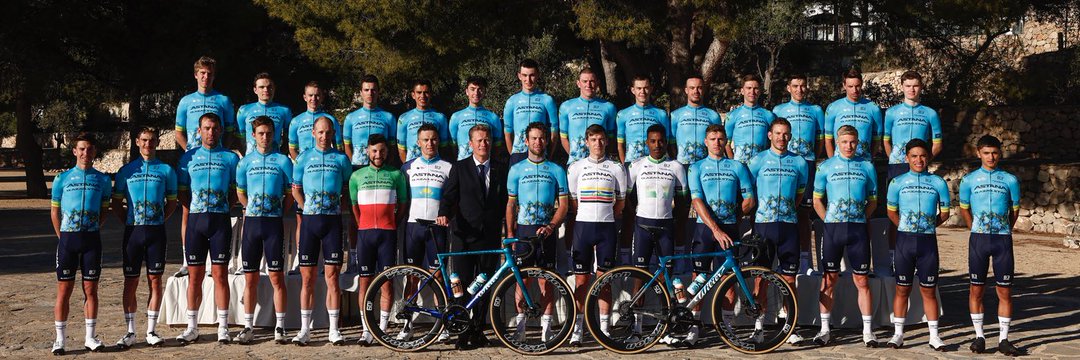 Astaná no sólo cambia de nombre: casi la mitad de los ciclistas serán nuevos en 2025 - Zikloland