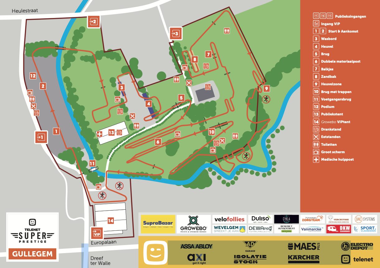 Superprestigio de Gullegem: regresan a la acción Wout van Aert y Felipe ...